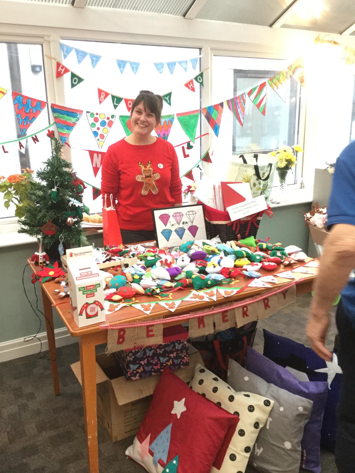 Christmas Fair 2019 Glan Rhos Quality Care North Wales